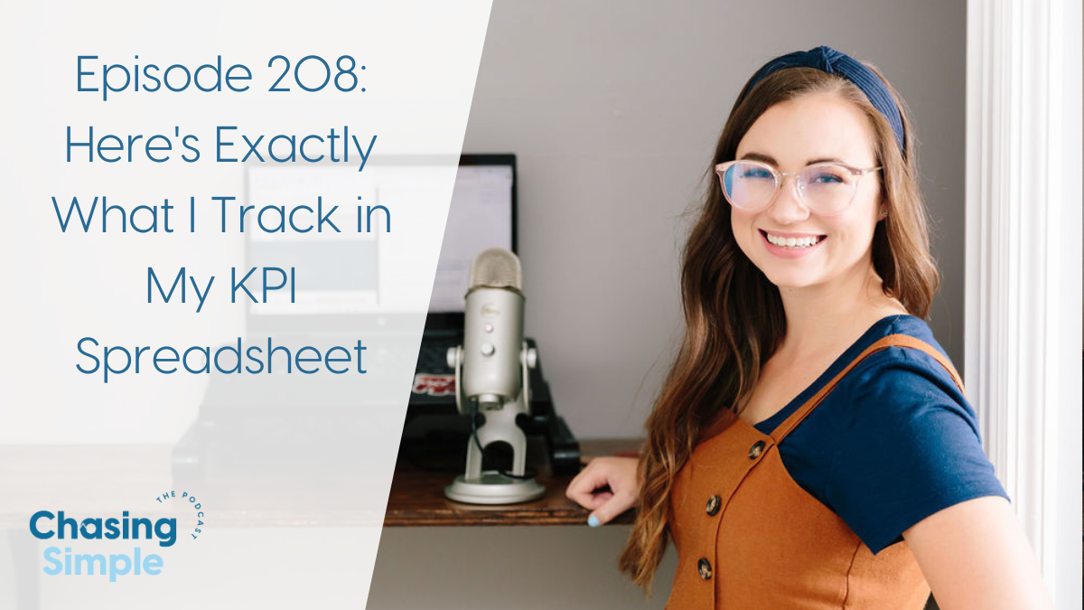 A Look At My KPI Spreadsheet